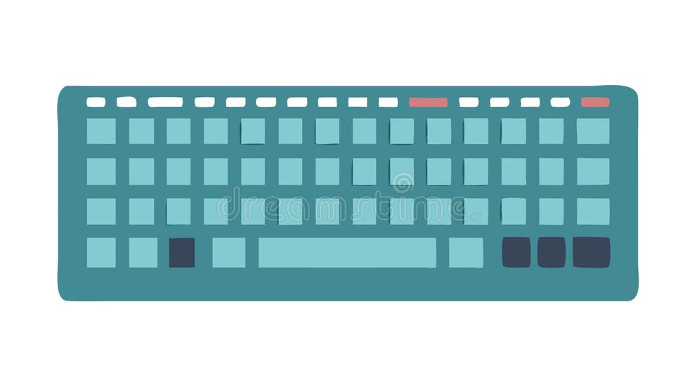 Keyboard Icon Vector for Typing, Computers, and Data Entry, Vector ...