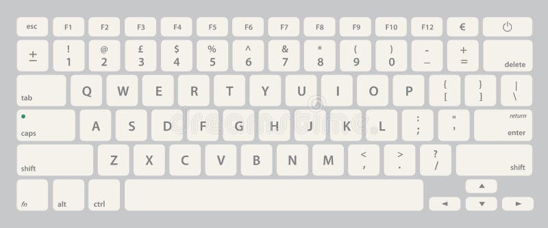 Computer Keyboard Layout stock illustration. Illustration of gray - 9119140 Computer Keyboard Layout stock illustration. Illustration of gray - 9119140