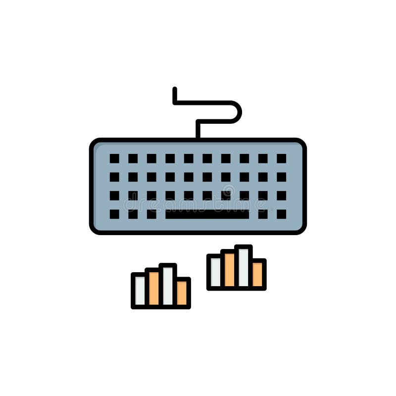 Banner Keyboard Typing Stock Illustrations – 337 Banner Keyboard Typing ...