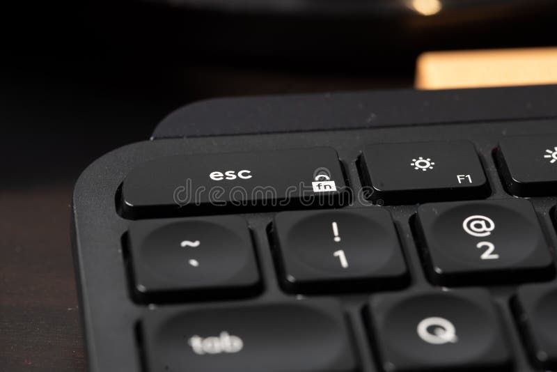 Keyboard and Key Buttons To Type Text. Stock Photo - Image of electric ...