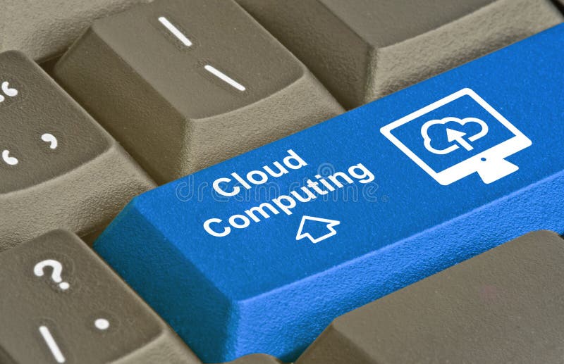 Cloud Computing Key Computer Keyboard Stock Illustrations – 417 Cloud ...