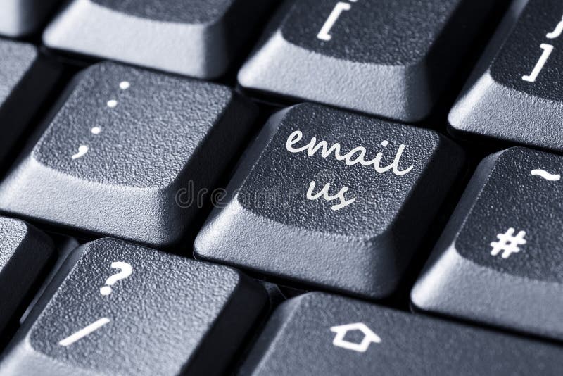 EMail stock image. Image of email, text, keys, black, website - 4183501