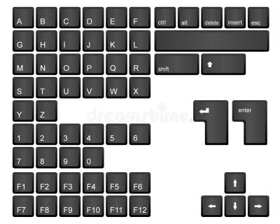 Keyboard Stock Illustrations – 380,626 Keyboard Stock Illustrations ...