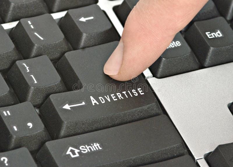 Hot keys for advertising stock photo. Image of user, closeup - 83369978