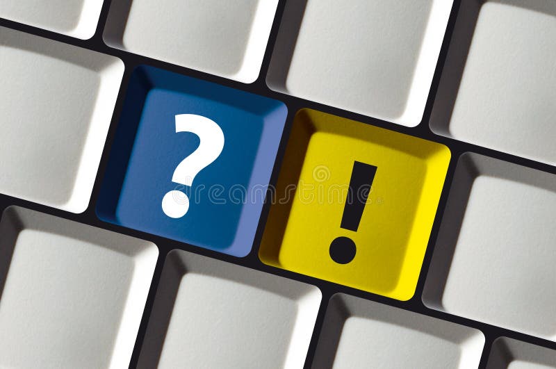 Keyboard Has Question Mark and Exclamation Keys for Effective ...