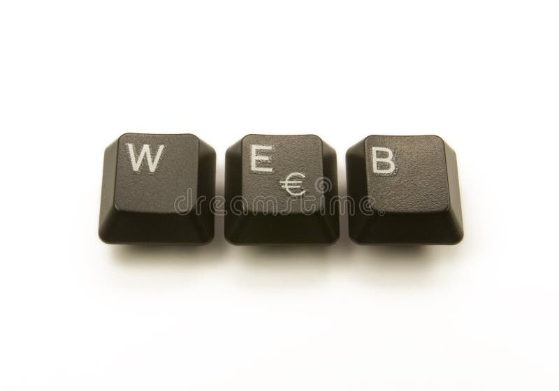 Keyboard keys WEB stock photo. Image of isolated, webpage - 9169512