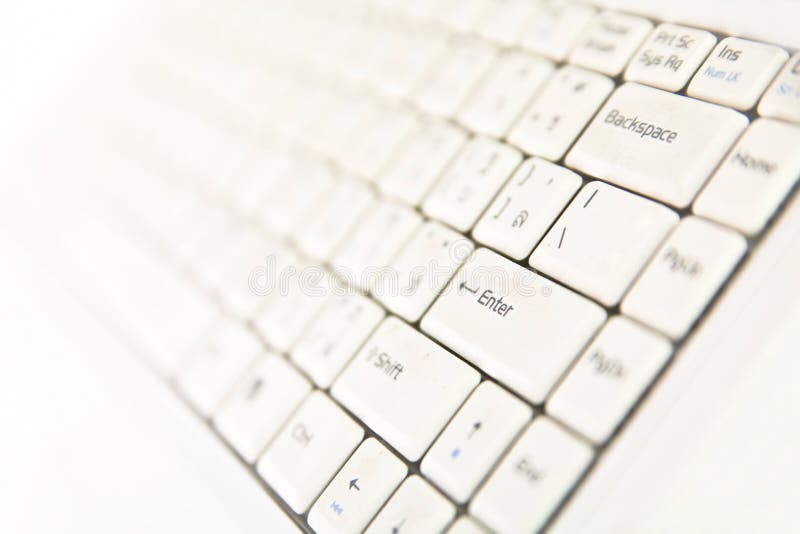 Keyboard laptop closeup stock photo. Image of high, open - 21984762