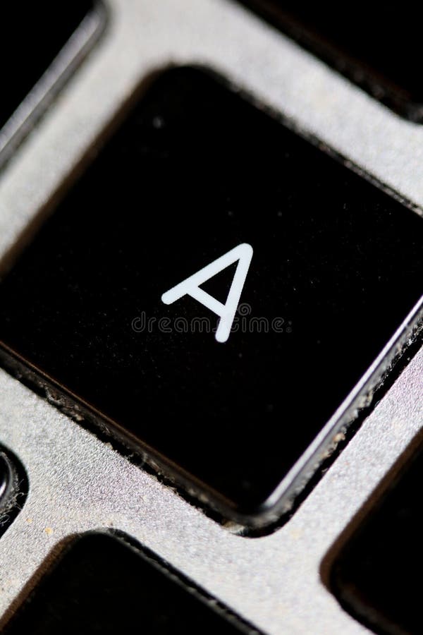Keyboard Letters Close Up Background Modern Digital High Quality Big ...