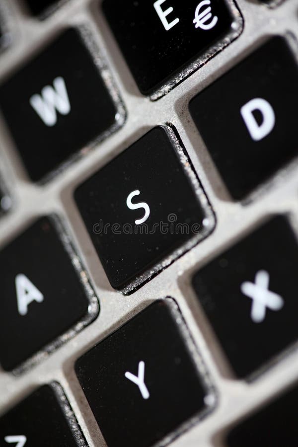 Keyboard Letters Close Up Background Modern Digital High Quality Big ...