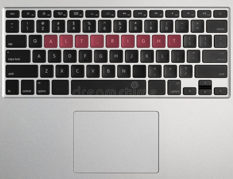 Keyboard Letters Spelling Alt Right Stock Image - Image of letter ...