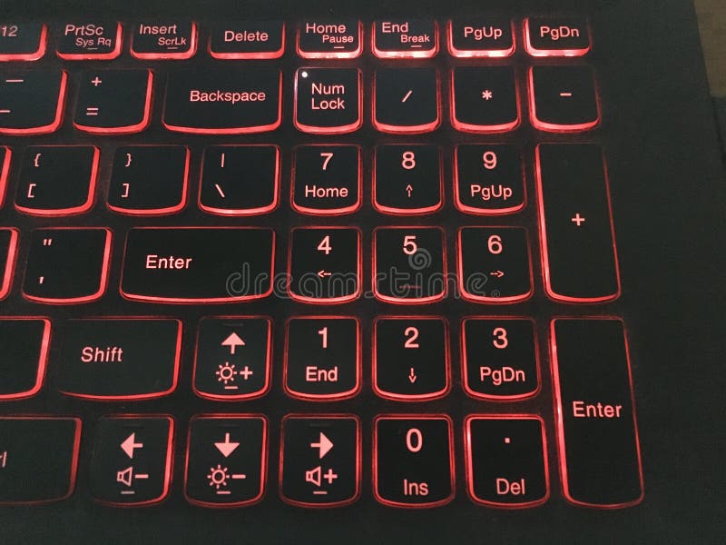 Keyboard light red numlock stock photo. Image of numlock - 83928512 Keyboard light red numlock stock photo. Image of numlock - 83928512