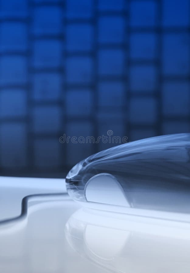 Cyan Colored Mouse and Keyboard Stock Image - Image of button ...