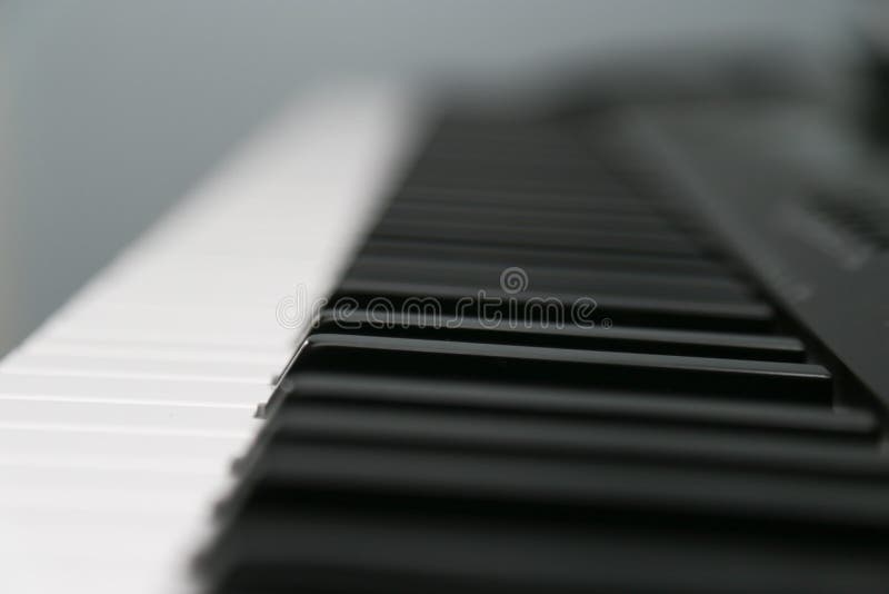 Keyboard Keys Shot Across the Keyboard Keys Stock Image - Image of ...
