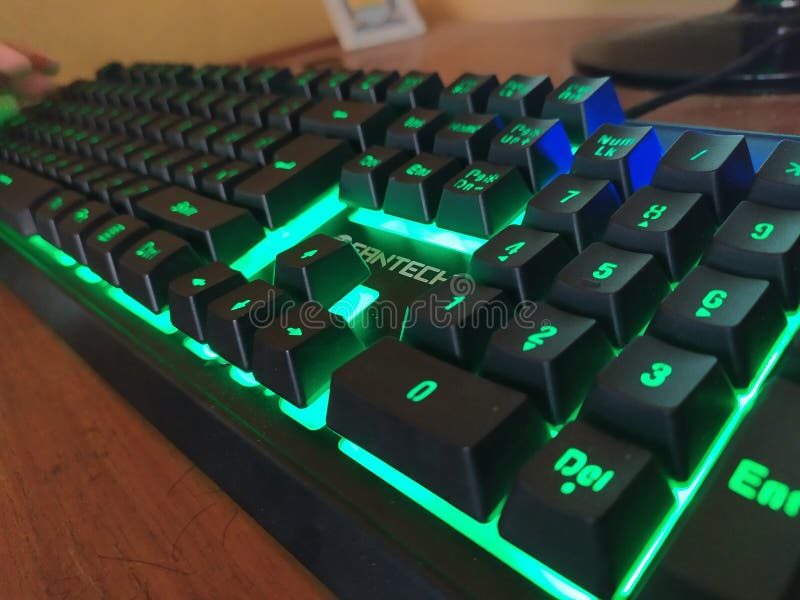 Keyboard Tech with Beauty Light Stock Photo - Image of nice, screenshot ...