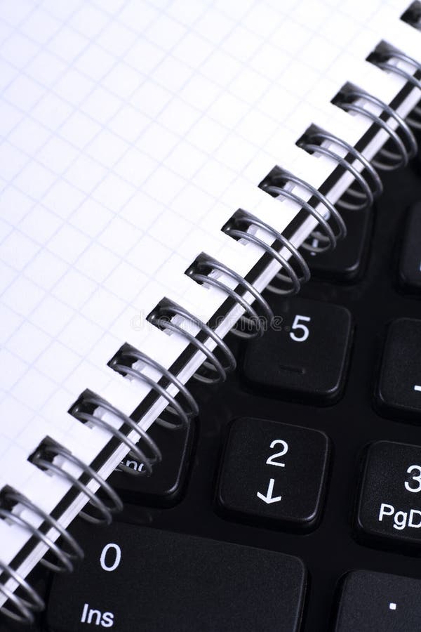 Keyboard and notebook stock image. Image of idea, screen - 22231875