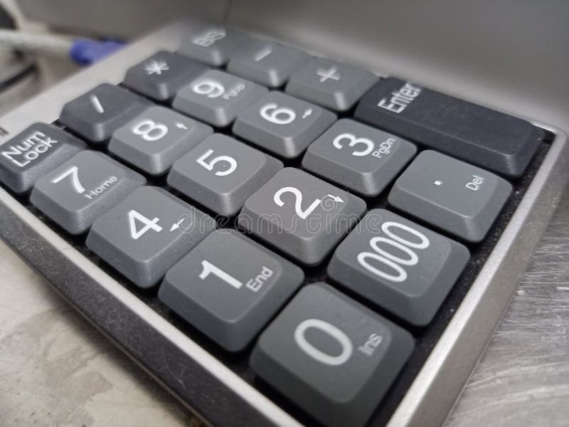 Keyboard numeric and font stock image. Image of keyboard - 255647997