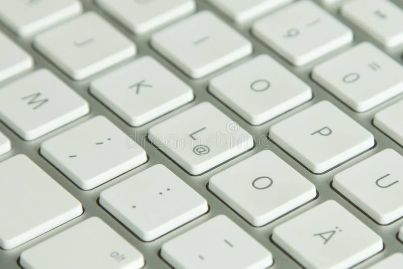 Keyboard Part stock image. Image of focus, white, equipment - 63225611