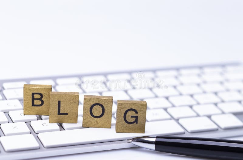 Keyboard pen and letters stock image. Image of communications - 176181719