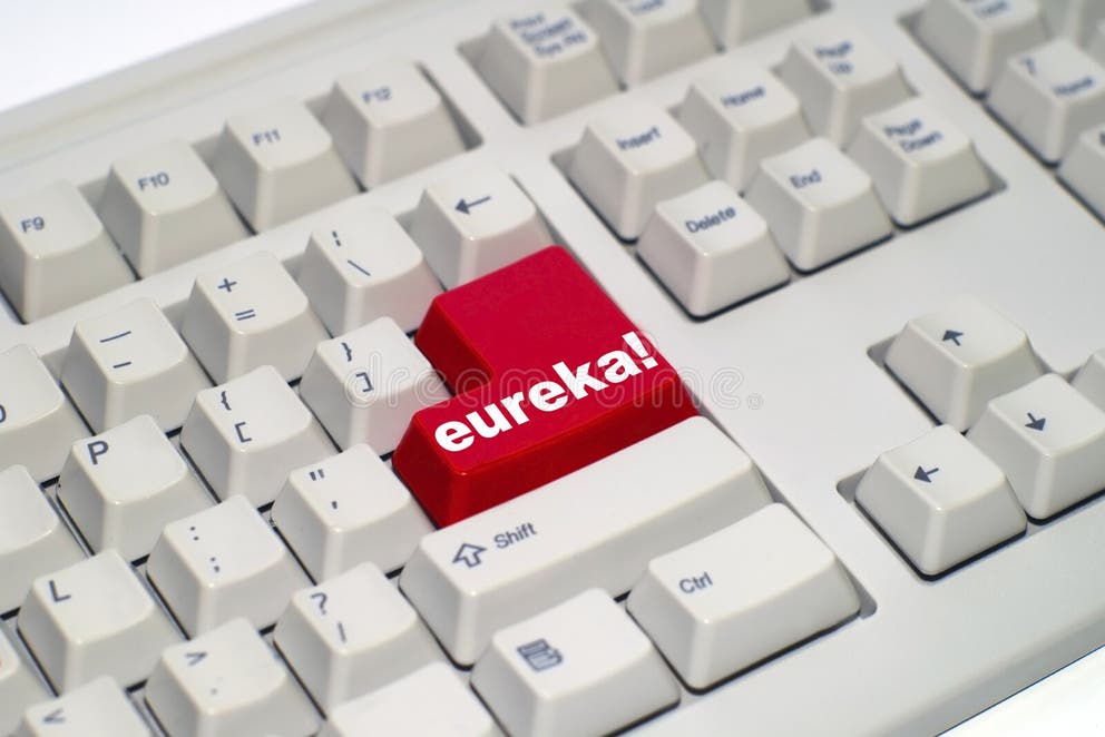 Keyboard with red button stock photo. Image of innovative - 2747934