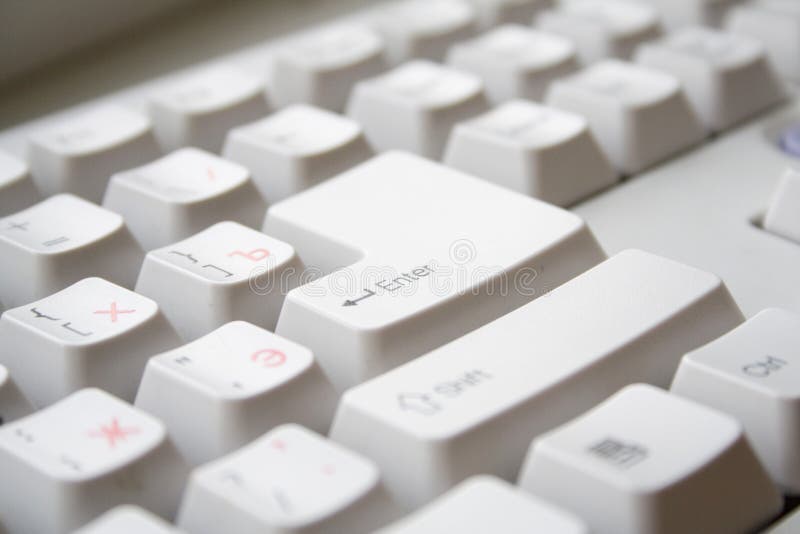 Keyboard With Russian Keys Background Picture. Image: 4450361