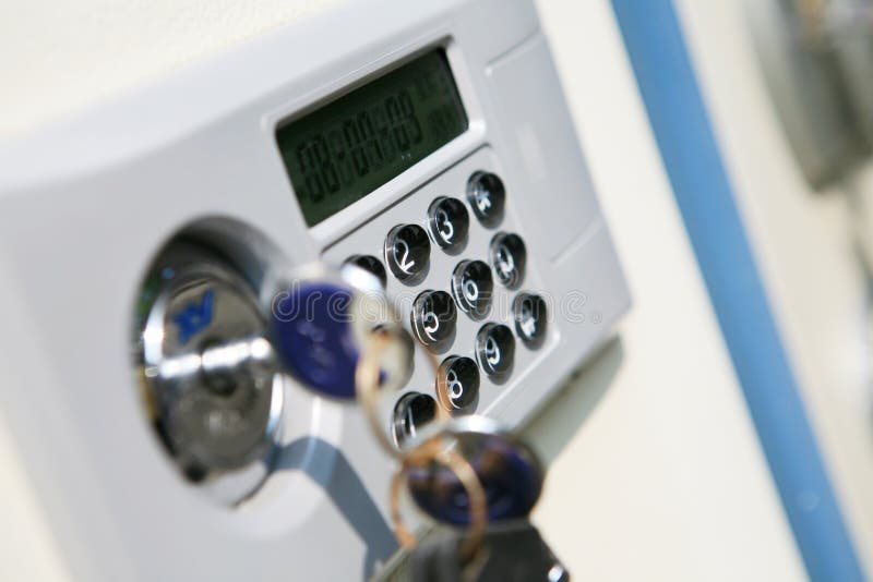 Alarm Panel stock photo. Image of sensor, burglary, keypad - 24375288