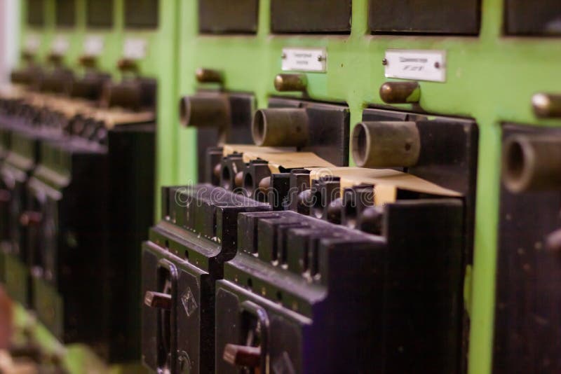 Keyboard Set in Old Chemical Factory Stock Image - Image of pattern ...