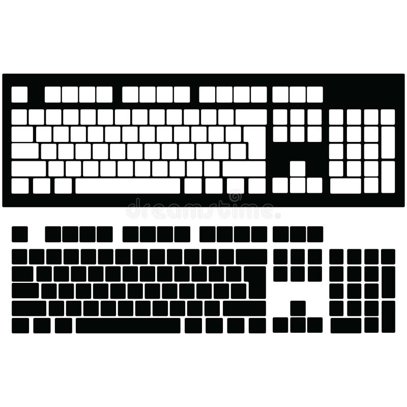 Keyboard Layout Stock Illustrations – 6,075 Keyboard Layout Stock ...