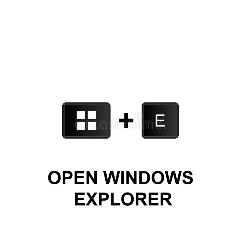 Windows Explorer Text Stock Illustrations – 9 Windows Explorer Text ...