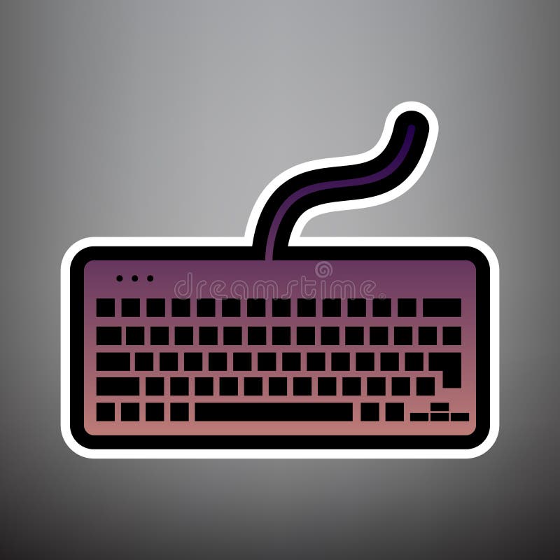 Violet Keyboard Stock Illustrations – 819 Violet Keyboard Stock ...