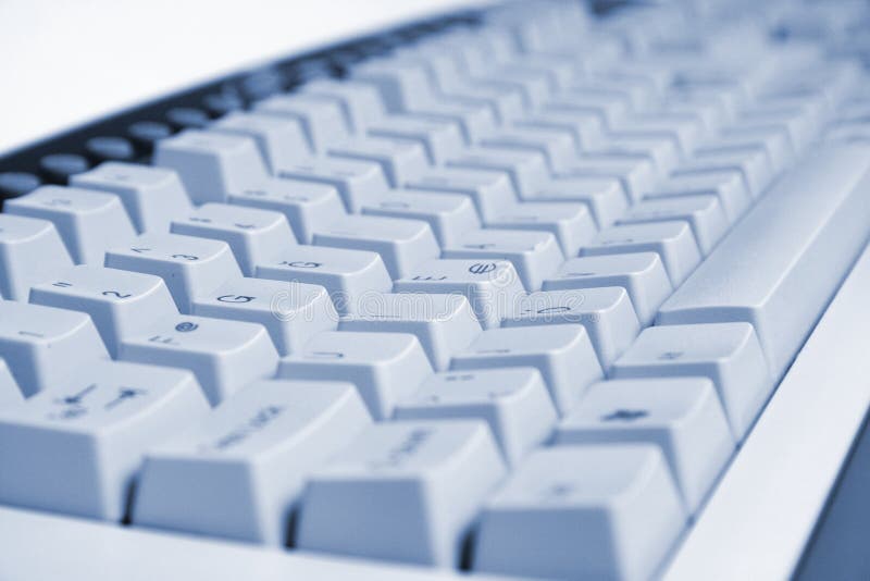 Computer keyboard stock photo. Image of desktop, macro - 4846002