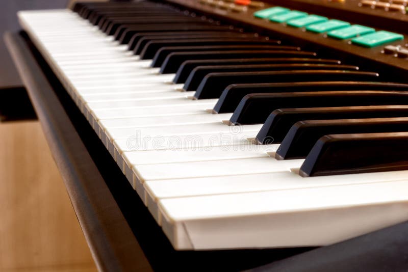 Keyboard Synthesizer Closeup Stock Photo - Image of entertainment ... Keyboard Synthesizer Closeup Stock Photo - Image of entertainment ...