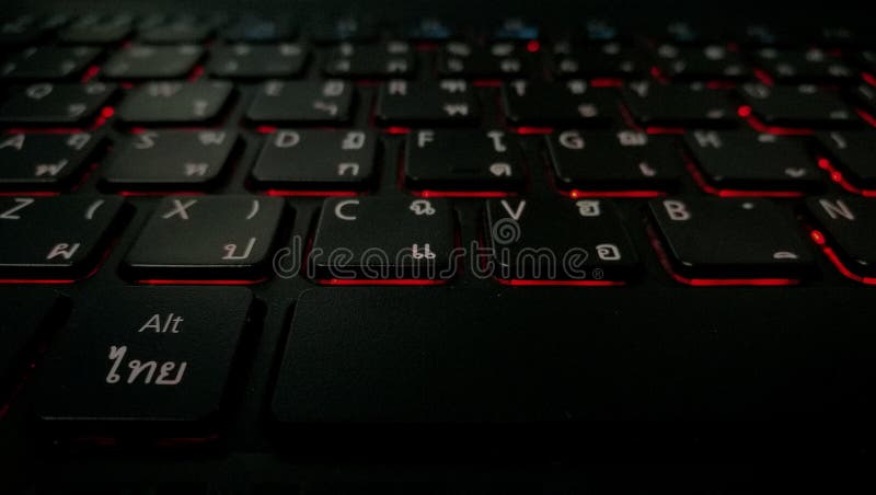 Keyboard thailand stock photo. Image of keyboard, light - 87425324