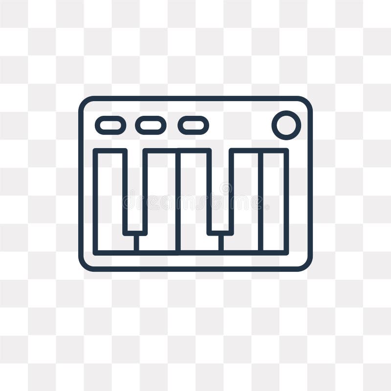 Keyboard Icon Vector Sign and Symbol Isolated on White Background ...