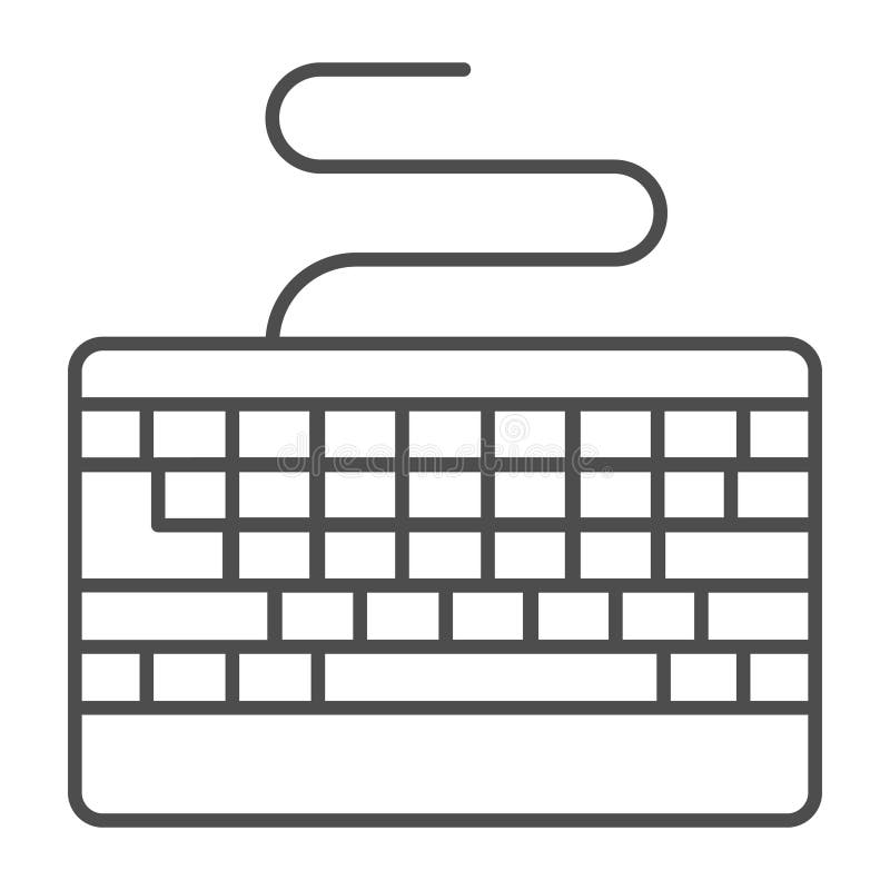 Keyboard Wire Icon Stock Illustrations – 2,093 Keyboard Wire Icon Stock ...