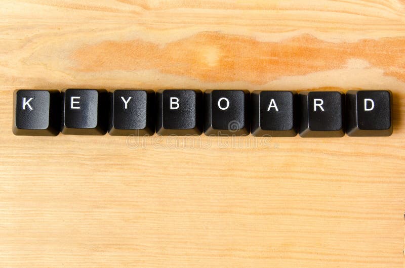 Keyboard word stock photo. Image of concept, hardware - 85504224