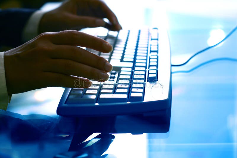 On-screen keyboard stock photo. Image of advancement, green - 986864