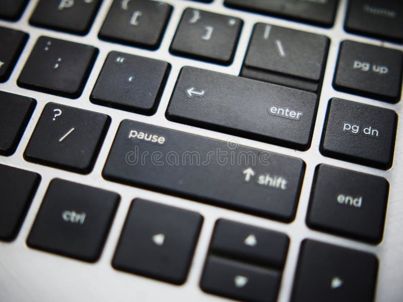 Keybord of Notebook Pc Pocket and Work Out Hard Stock Photo - Image of ...