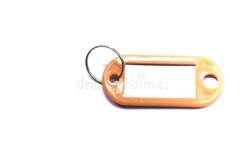 Keychain Plastic Key Holder in Different Colors with White Background ...