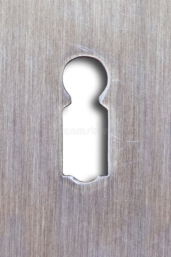 Keyhole stock photo. Image of metal, inside, shape, door - 11524352