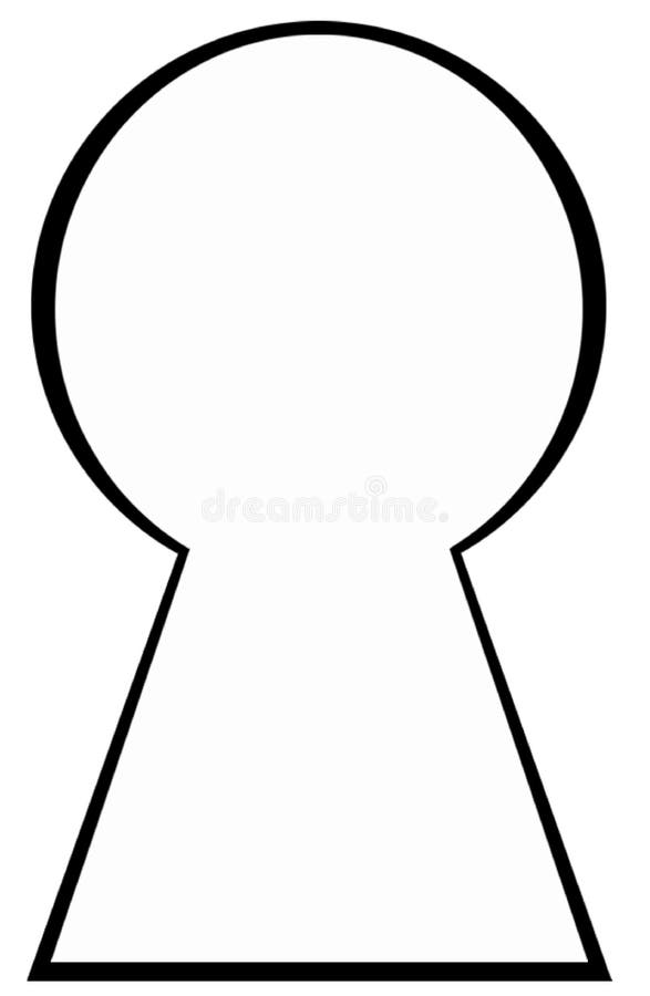Keyhole vektor illustrationer. Illustration av ange - 115439075