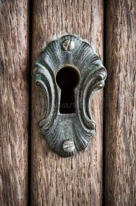 Keyhole stock image. Image of look, weathered, door, keyhole - 24427823