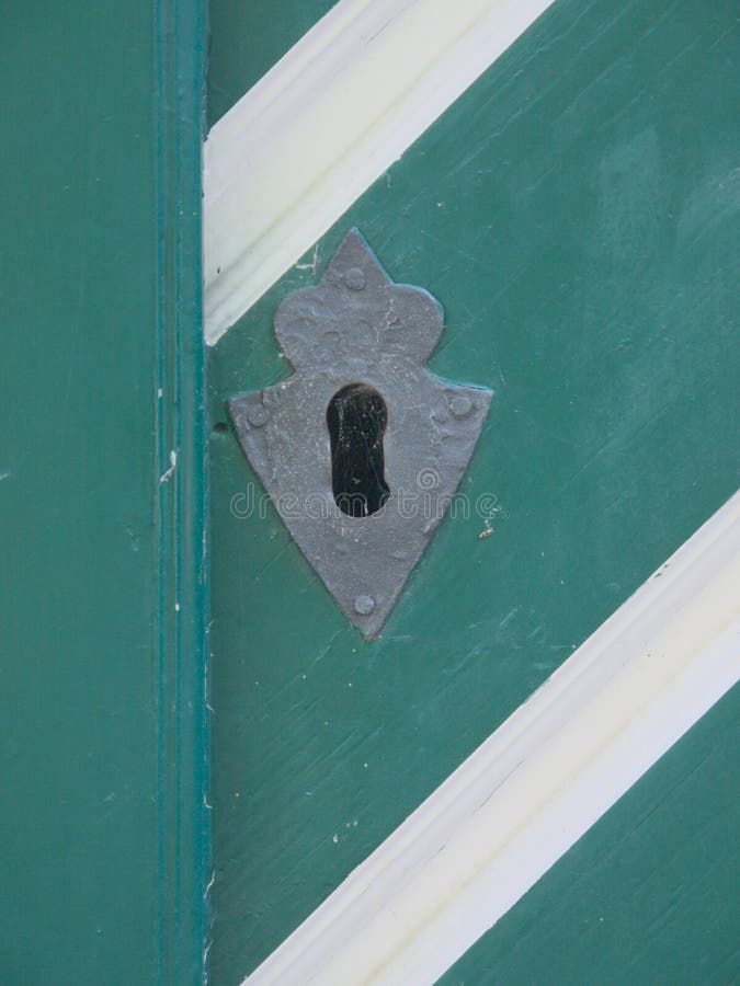 Keyhole stock image. Image of wood, metal, lock, architecture - 26059337
