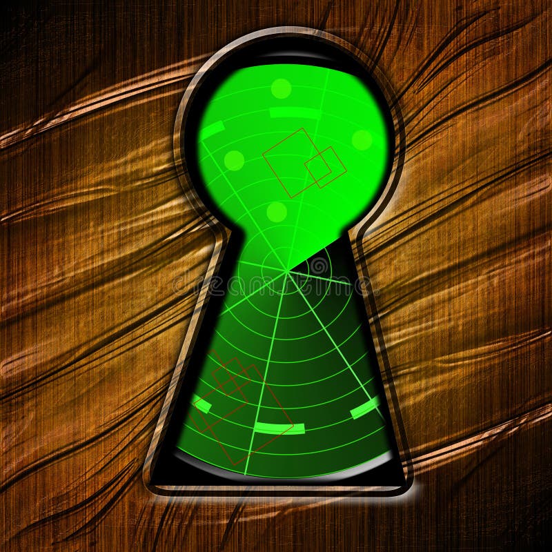 Key hole stock illustration. Illustration of light, earth - 7626842