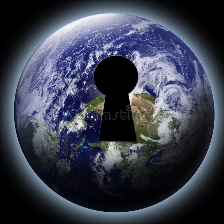 Keyhole Earth Stock Illustrations – 432 Keyhole Earth Stock ...