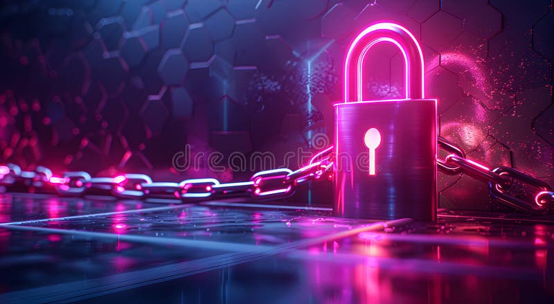 Keyhole Lock Idea for Internet Security, Encryption and Personal Data ...