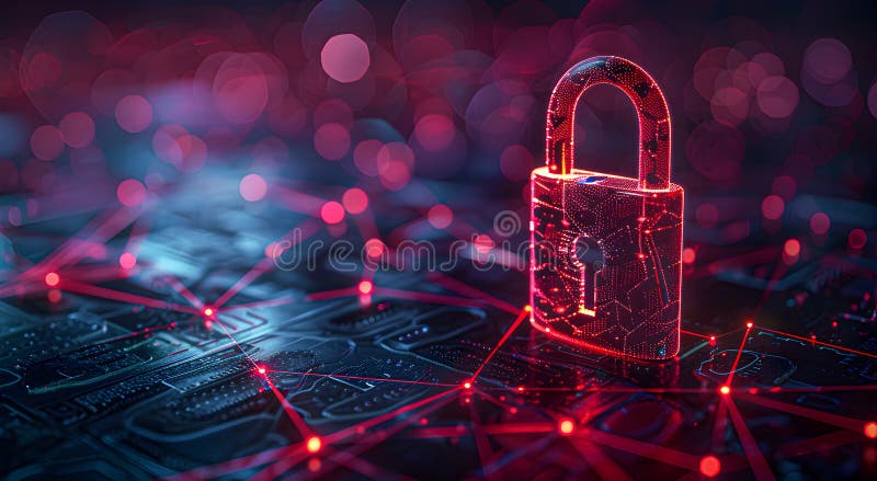 Keyhole Lock Idea for Internet Security, Encryption and Personal Data ...