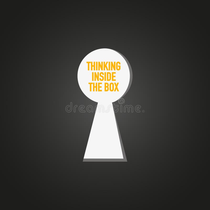 Thinking Inside Box Stock Illustrations – 205 Thinking Inside Box Stock ...