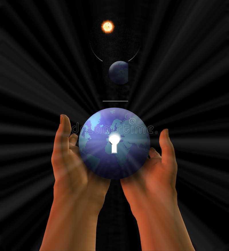 Keyhole Earth Stock Illustrations – 381 Keyhole Earth Stock ...