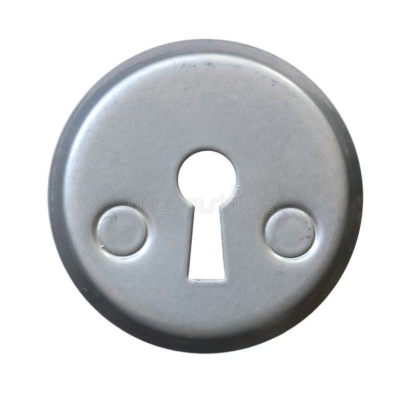 Keyhole and key. stock image. Image of secrecy, macro - 19364585