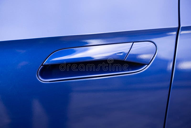 Keyless Entry Car Door Handle with Keyless Go Touch Sensor. Automatic ...